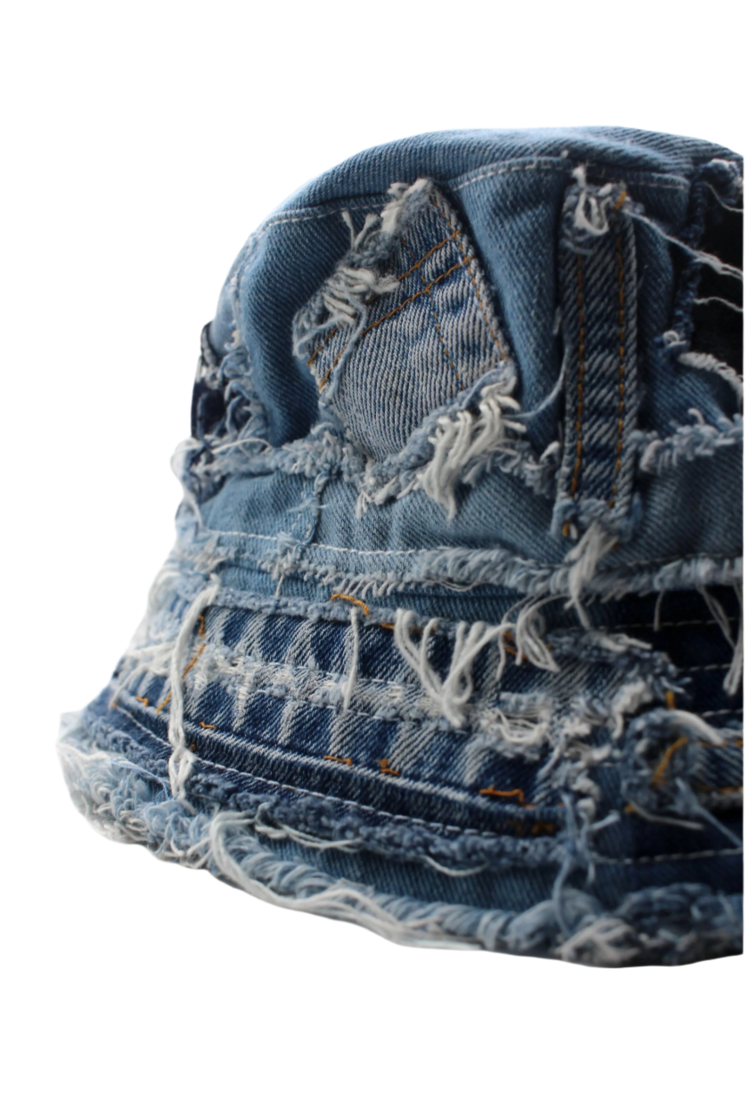 KNOTWTR Denim Bucket Hat - Sustainable Style Statement