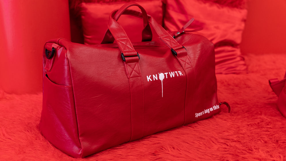Red Duffle Bag | Shop On KNOTWTR